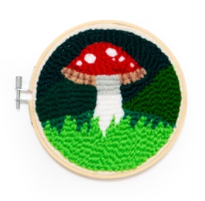 Mushroom Punch Needle Kit – The Westcott House