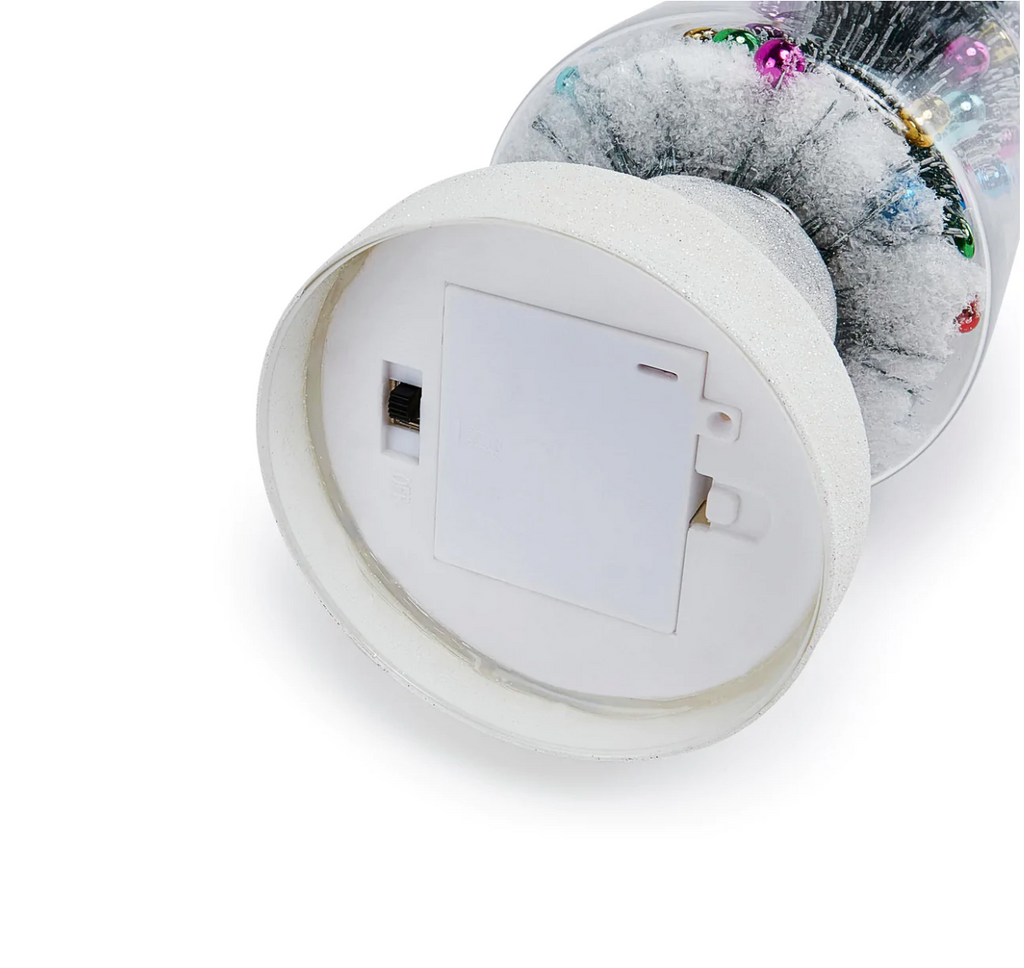 MoMA LED Snowy Wonderland Glass Lighted Tree – The Westcott House